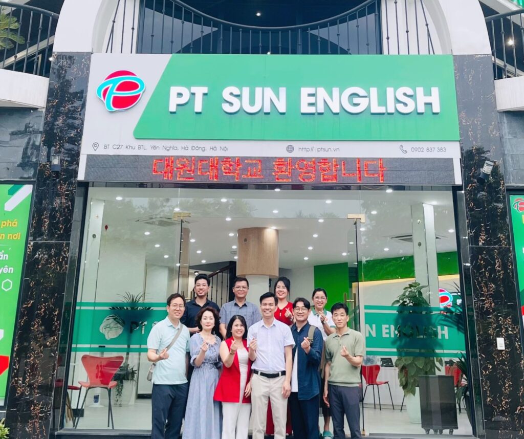 TRƯỜNG CAO ĐẲNG DAEWON GHÉ THĂM PT SUN - Du học PT SUN